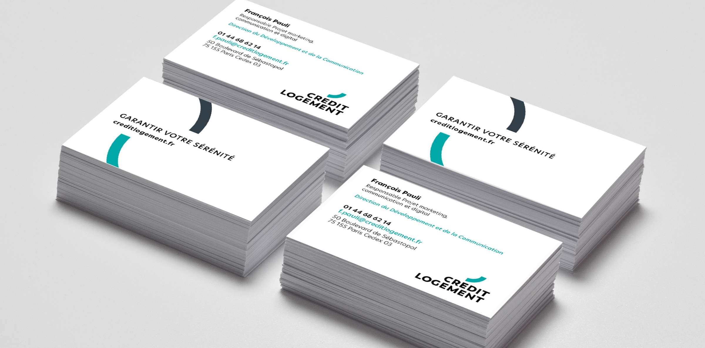 Identité de marque Crédit Logement - ArtFeelsGood